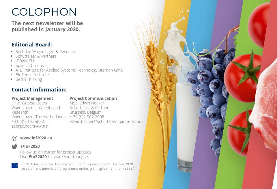 Colophon - IoF2020 Online Magazine october